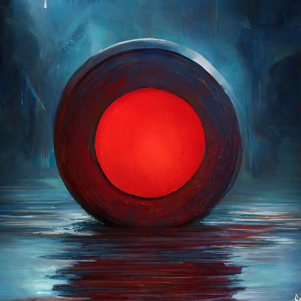 "Red button press it 2 times" — image created in Shedevrum