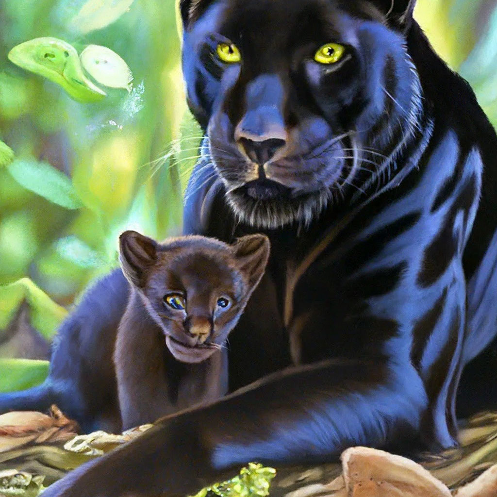 Newborn Panther