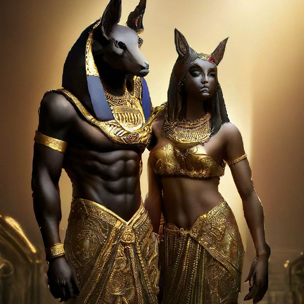 Anubis Y Bastet