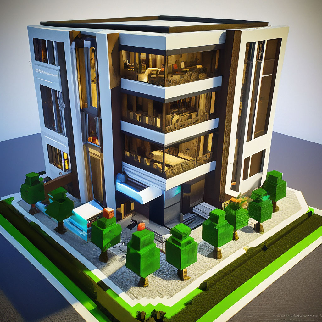 Minecraft Kantoor Bureau Minecraft Modern Office YouTube