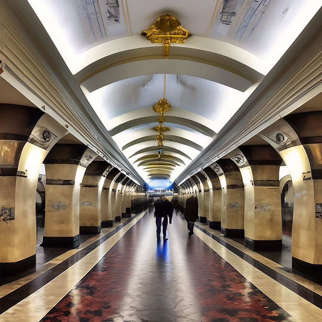 «Метро Рыбацкое в Санкт-Петербурге» — создано в Шедевруме