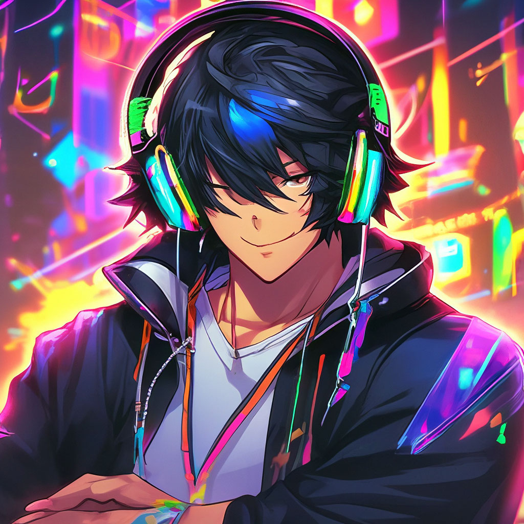 Anime Dj Junge DJ Explosion Ina Dance Hall Style – Invisible City