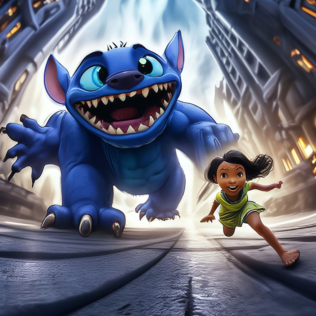 Lilo Agus Stitch An Tsraith Scary Lilo & Stitch | Official Teaser