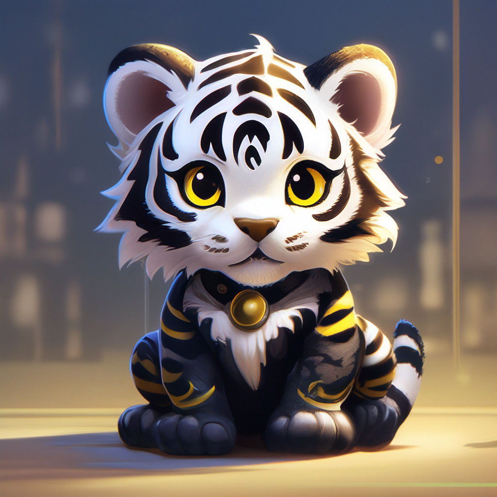 Tigre Anime Chibi Chibi Kawaii Dog | Tunersread.com