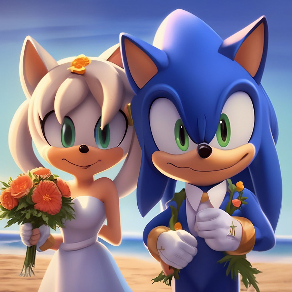 Amy And Sonic Wedding