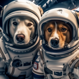 «Dogs in space on mars ...