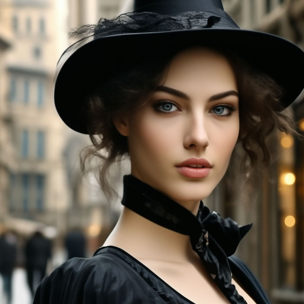 «Close up beautiful woman on the …» — создано в Шедевруме