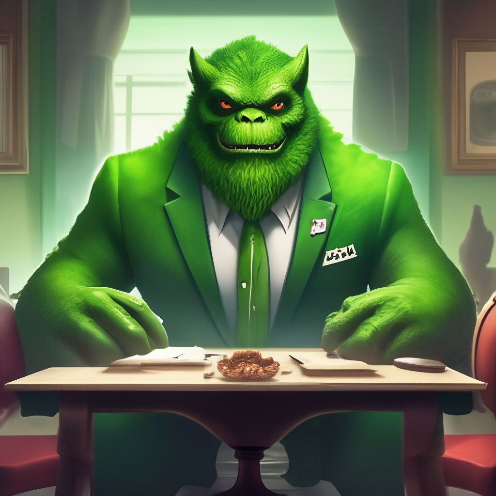 Green Monster Memes Mike Wazowski Meme, Funny Character, Green Monster