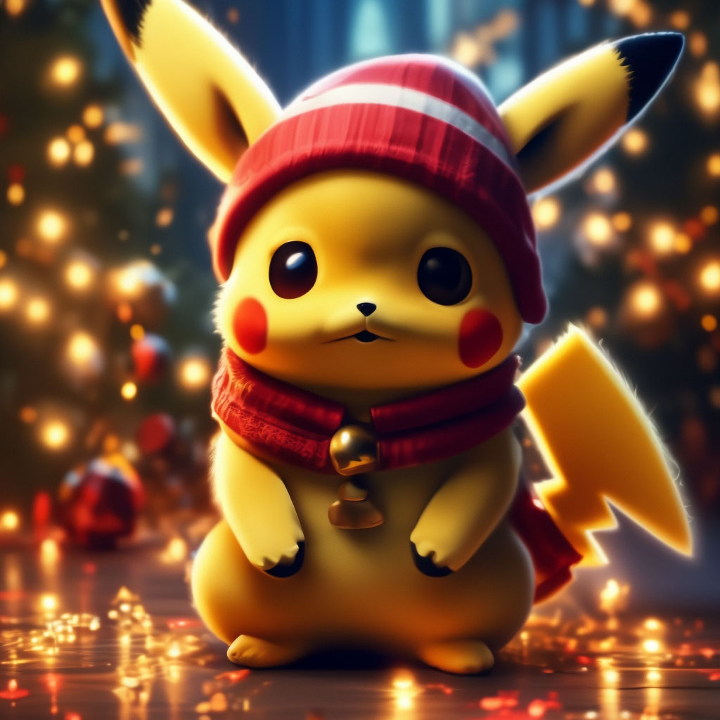 Christmas pikachu store