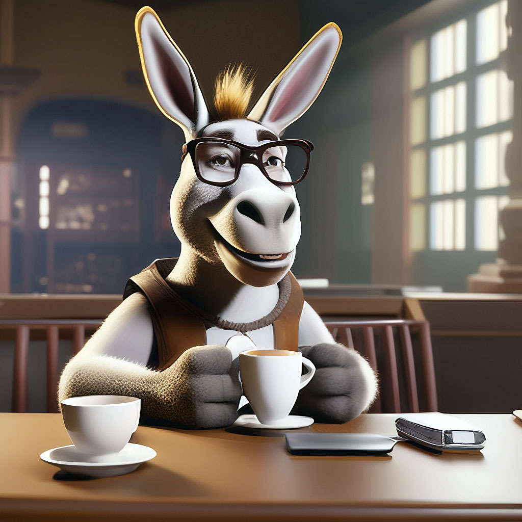 Donkey From Shrek With Glasses Eddie Murphy Himself Revealed The News