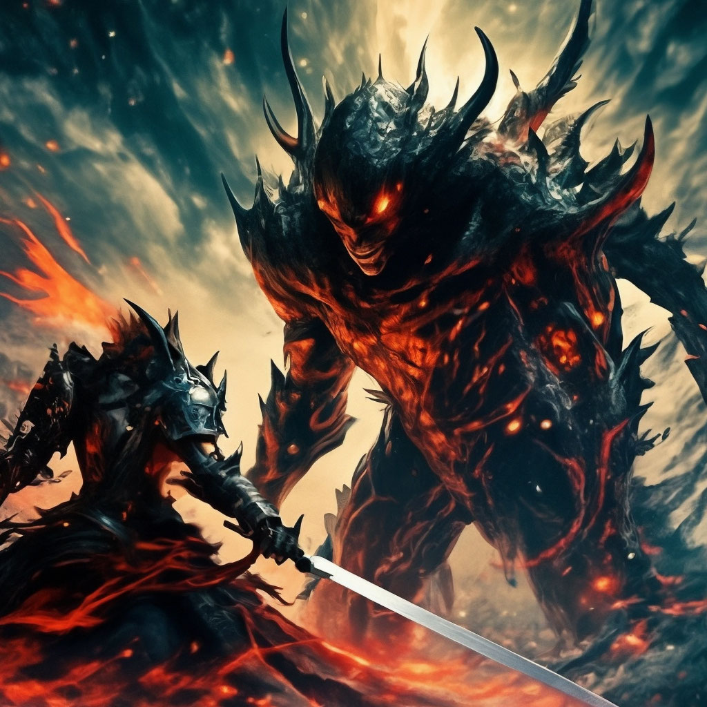 Knight Vs Demon