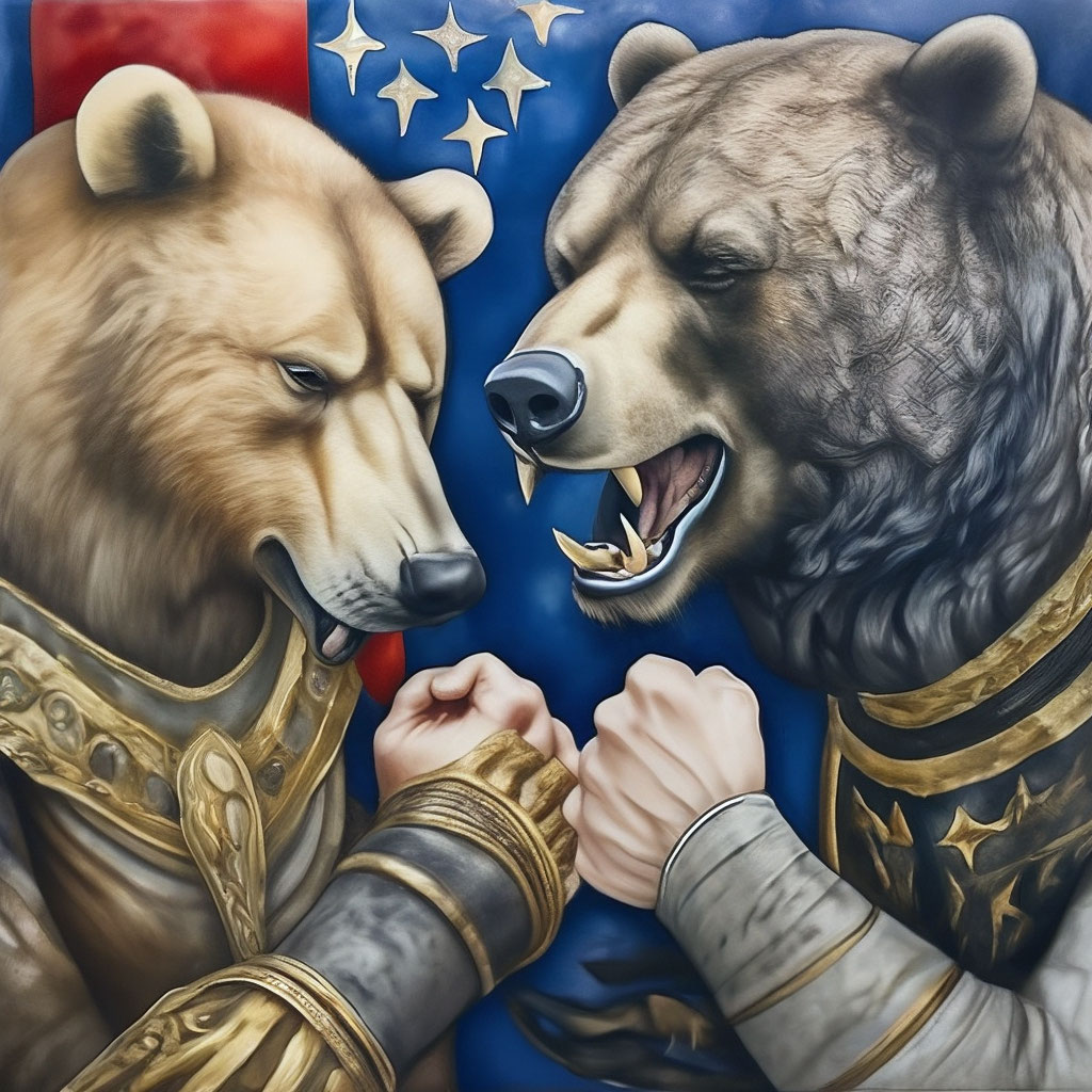 Soviet Bear Vs American Eagle