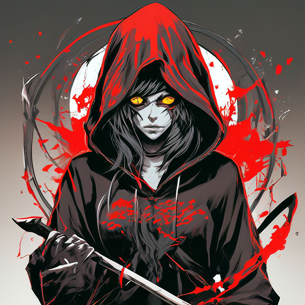 Grim Reaper Art Wallpaper Women