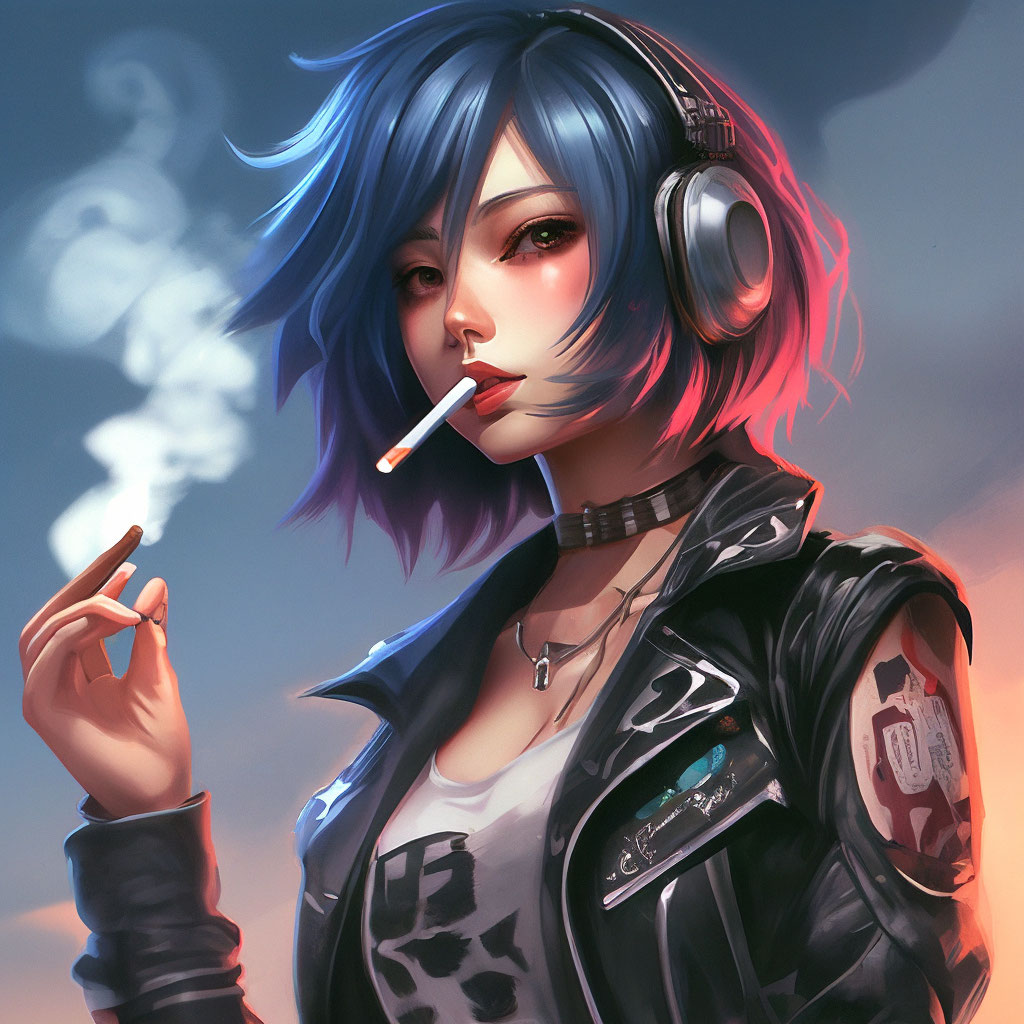 Rocker Anime Girls