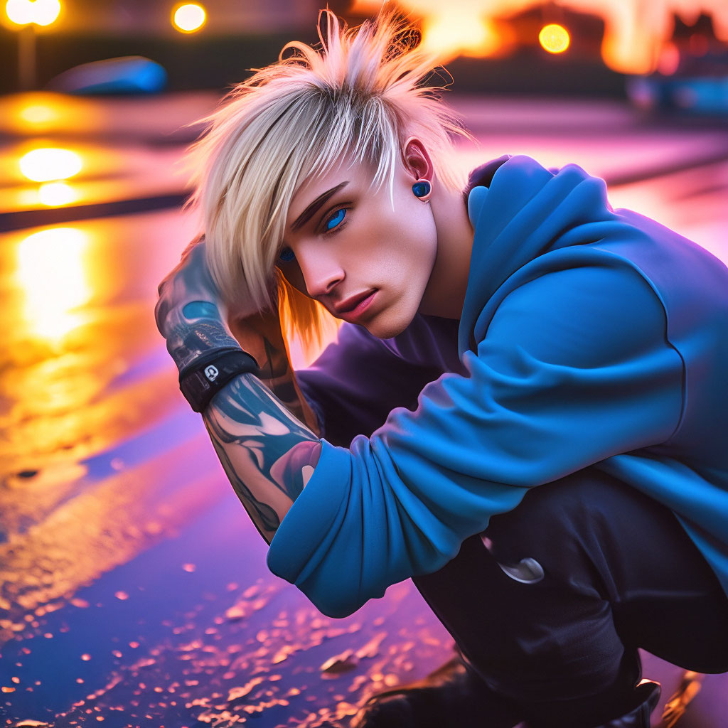 Chicos Emo Con Ojos Azules