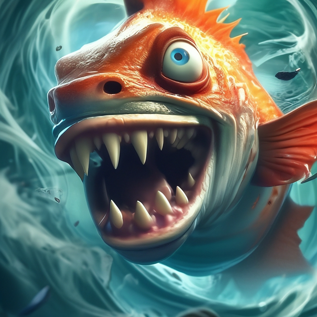 Big Scary Fish Cartoon Shark Attack!! Pororo English Episodes L Catch