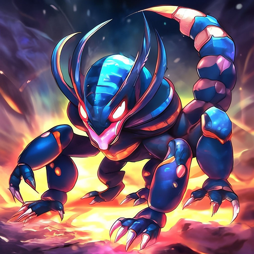 Flygende Skorpion Pokemon Pokémon Scarlet & Violet New Pokémon