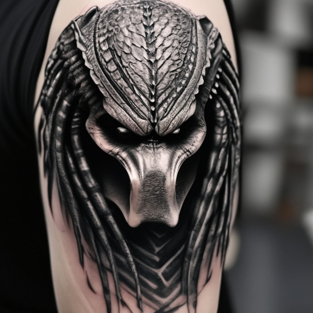 Predator tattoo designs - Bronctattooaus.com