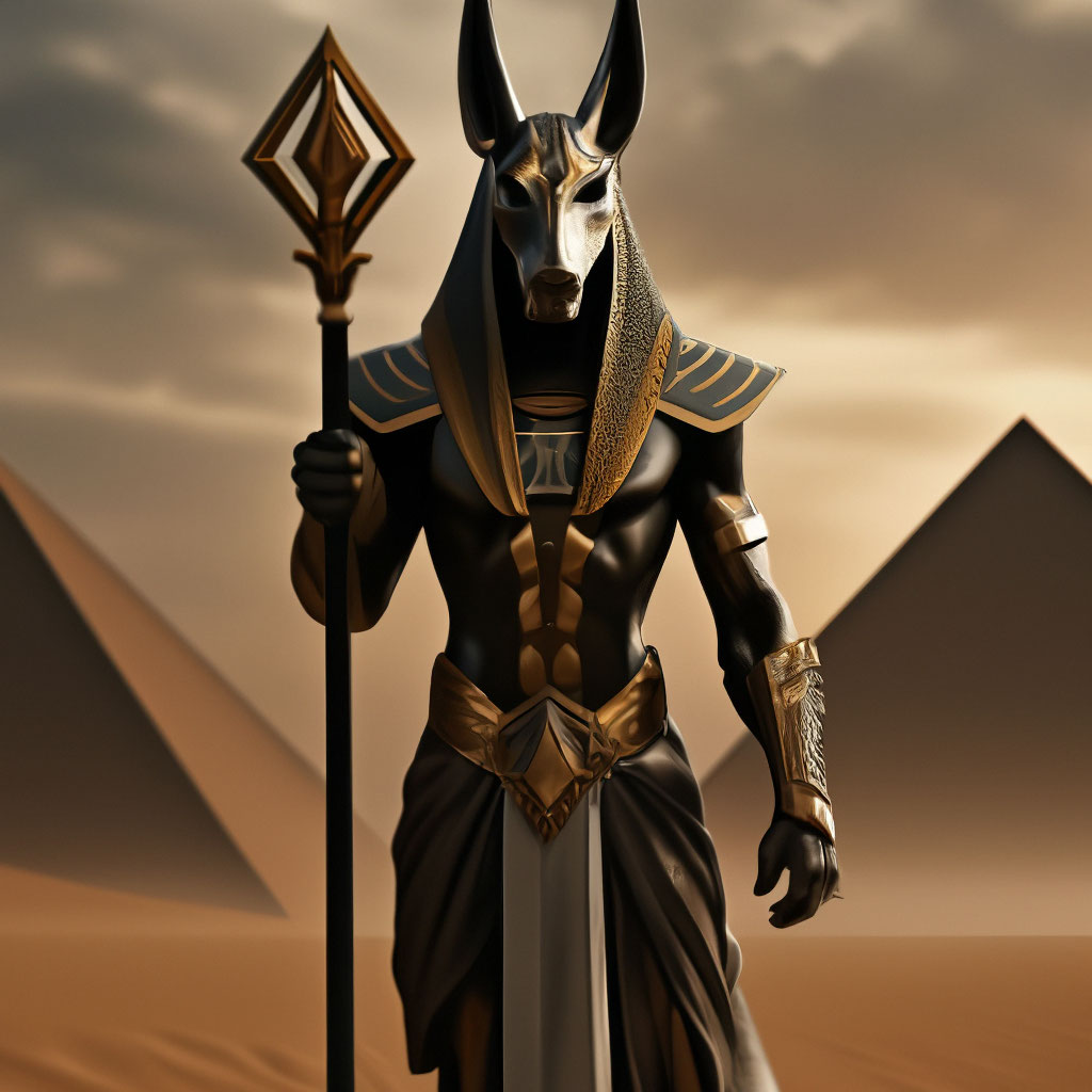 Bastón De Anubis