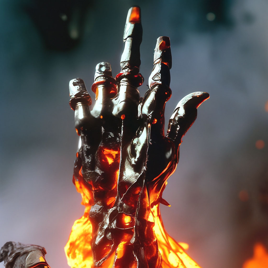 Terminator Praat Met De Hand Gif Terminator Talk To The Hand Scene GIF