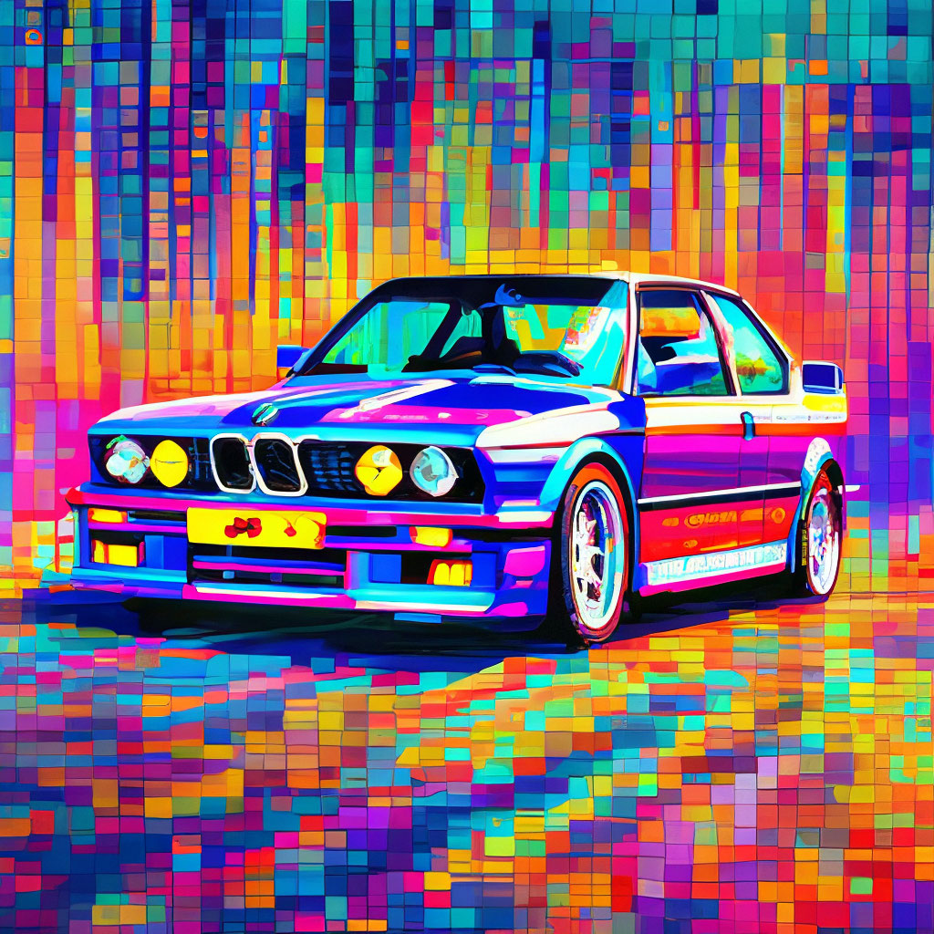 Pixel Art F30 335i Pixelart