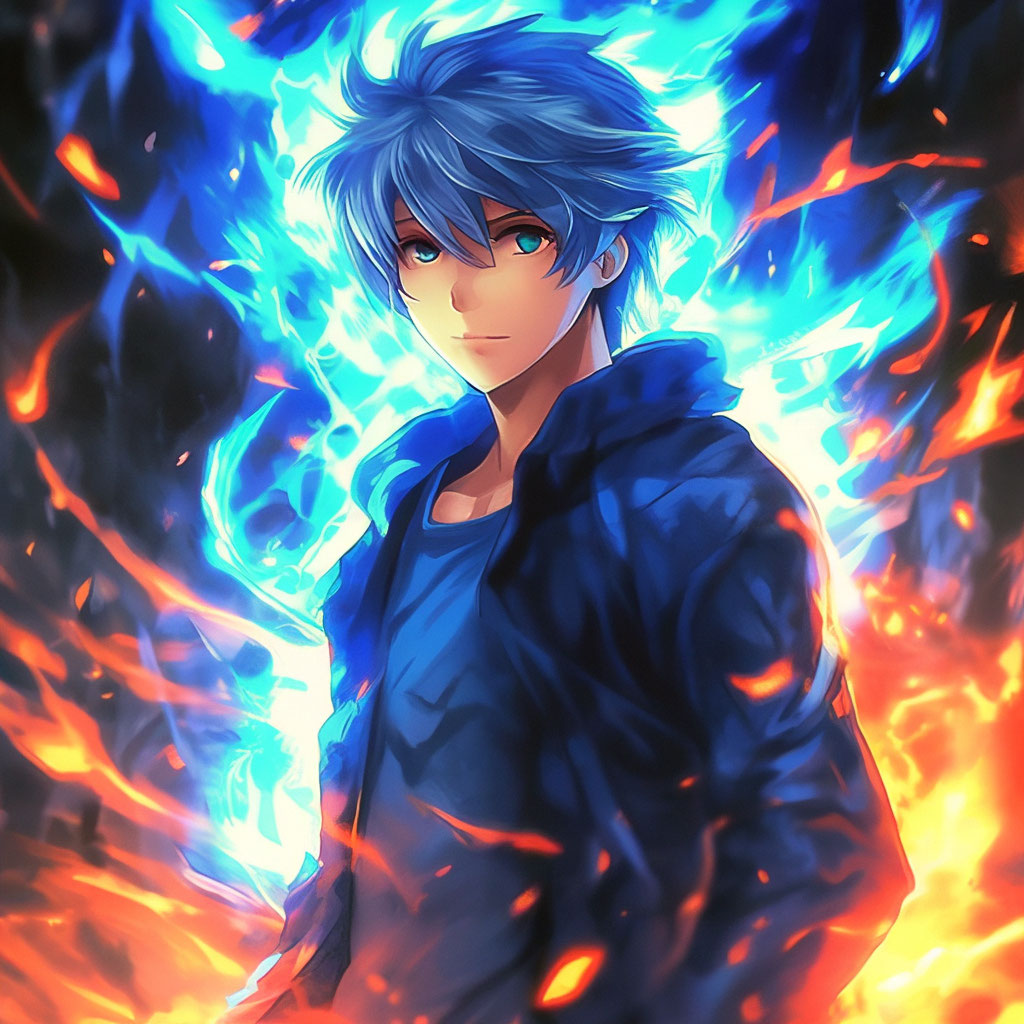 Blue Fire Anime