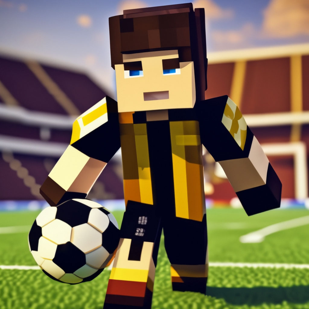 Football Minecraft Funny