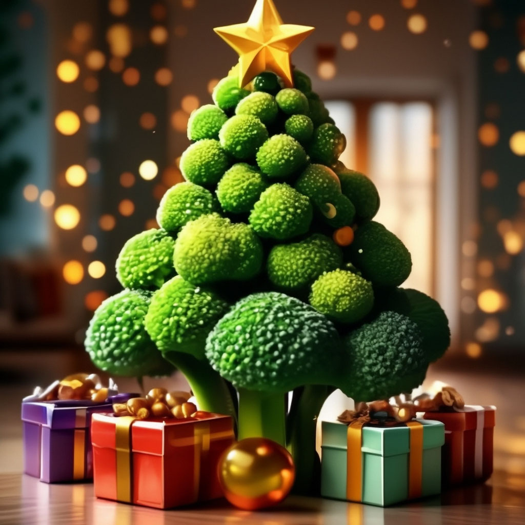 Cartoon Broccoli
