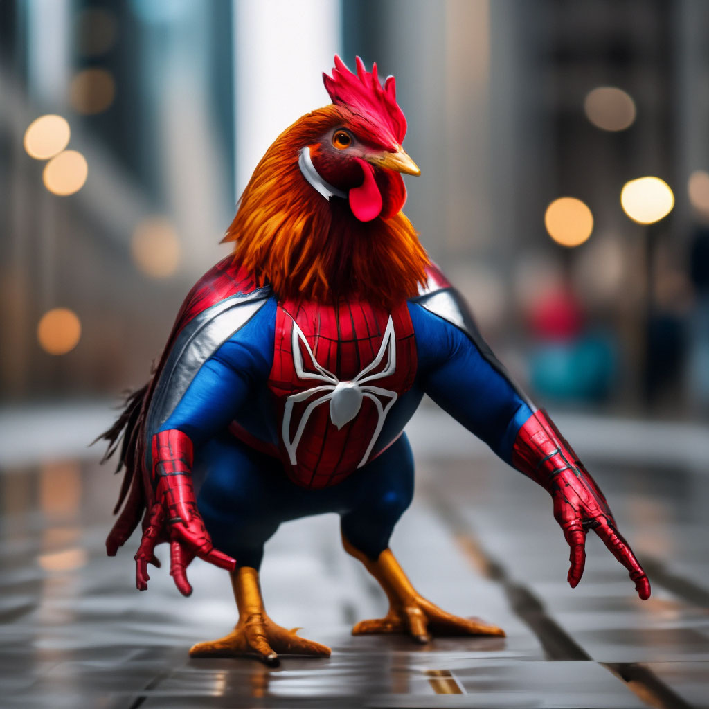 Spider Man Chicken Memes 810 K 3 Petting Dog 5s10 4 Monkey Haircut