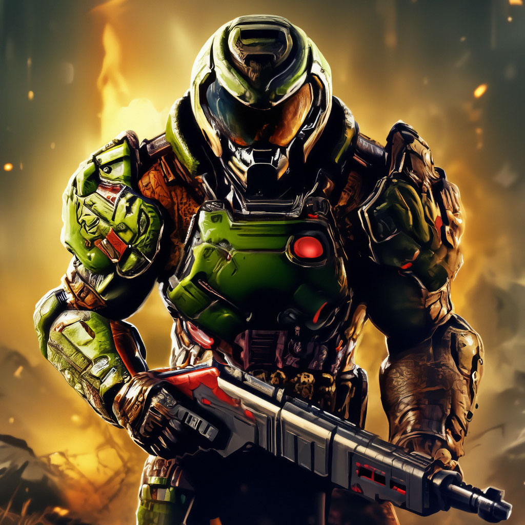 Doom pixel art store