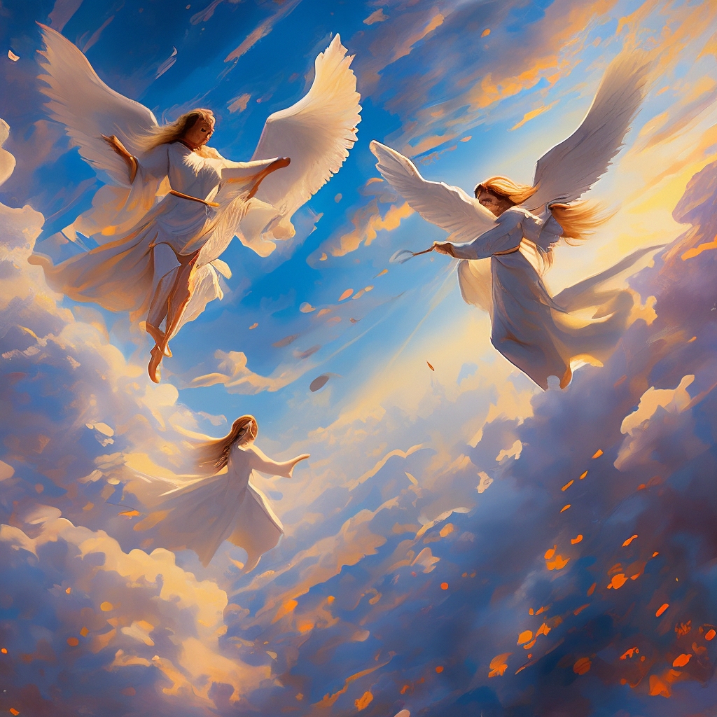 Angels Flying Away