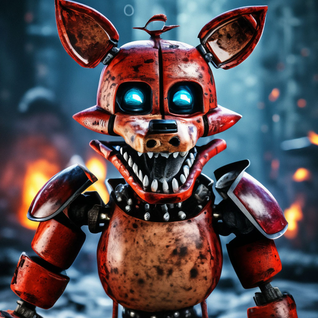 Withered Foxy Wallpaper Fnaf2