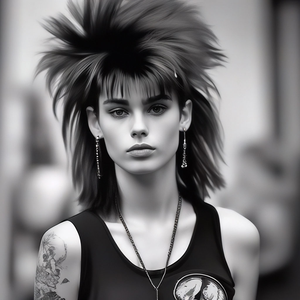 Punk Girls 80s