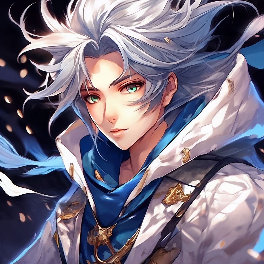 Anime Wind Element Boy