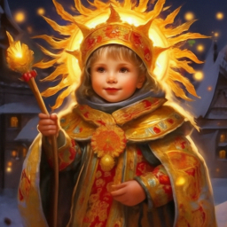 «Kolyada is a baby sun, in Slavic mythology - the embodiment of the New ...