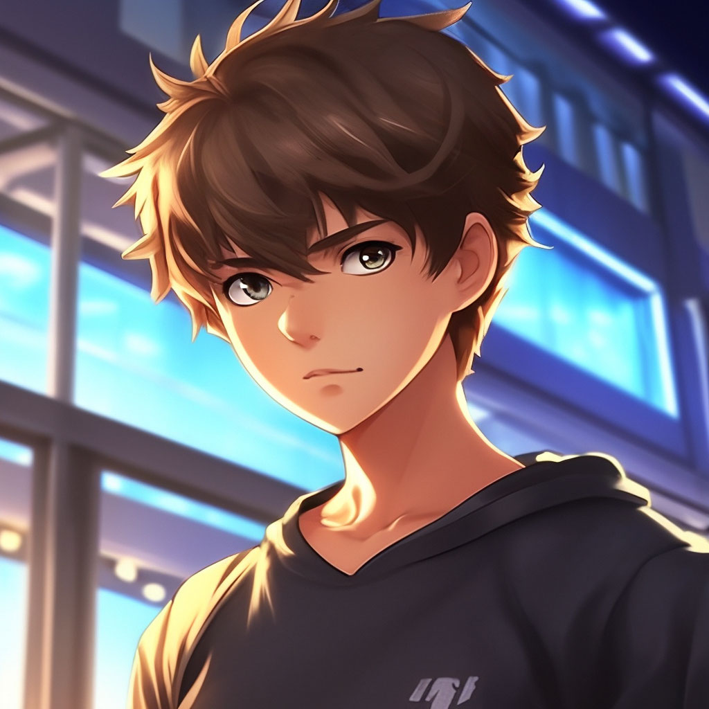 "A village Russian boy of fifteen …" — image created in Shedevrum