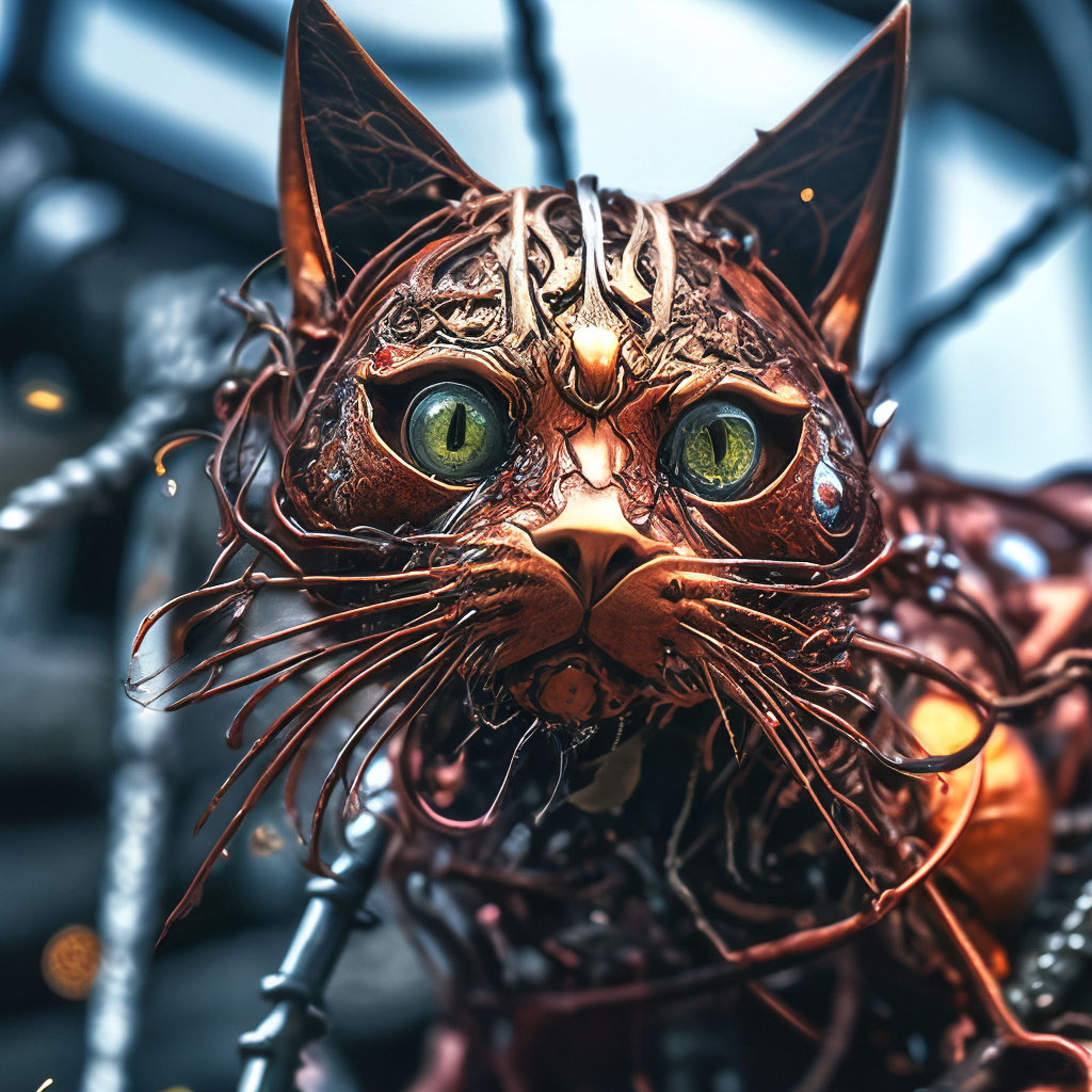 Scardy Cat Animatronic