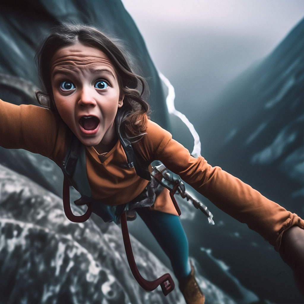 Giant Girl First Person View