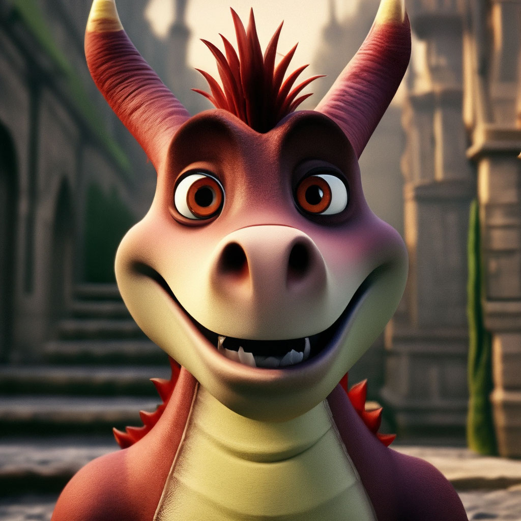 Donkey Shrek Dragon