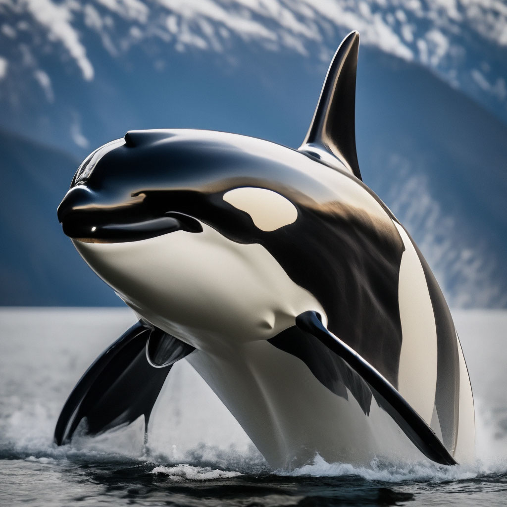 «💀💥 ornicus orca picture 4k >> …» — картинка создана в Шедевруме