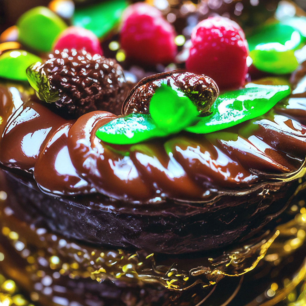 Cake Top View