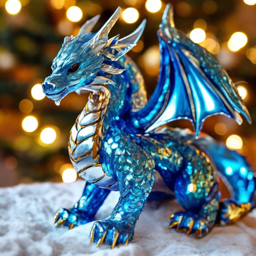 "Azure Dragon from Hero 3 Sword T …" — imagen creada en Shedevrum