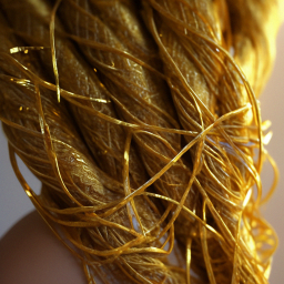 «Golden threads» — video created in Shedevrum