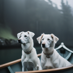 «🤍 Gerasim mute and Mumu dog on the boat... White minimalism, Futurism ...