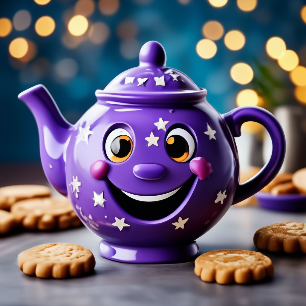 Cartoon Teapot