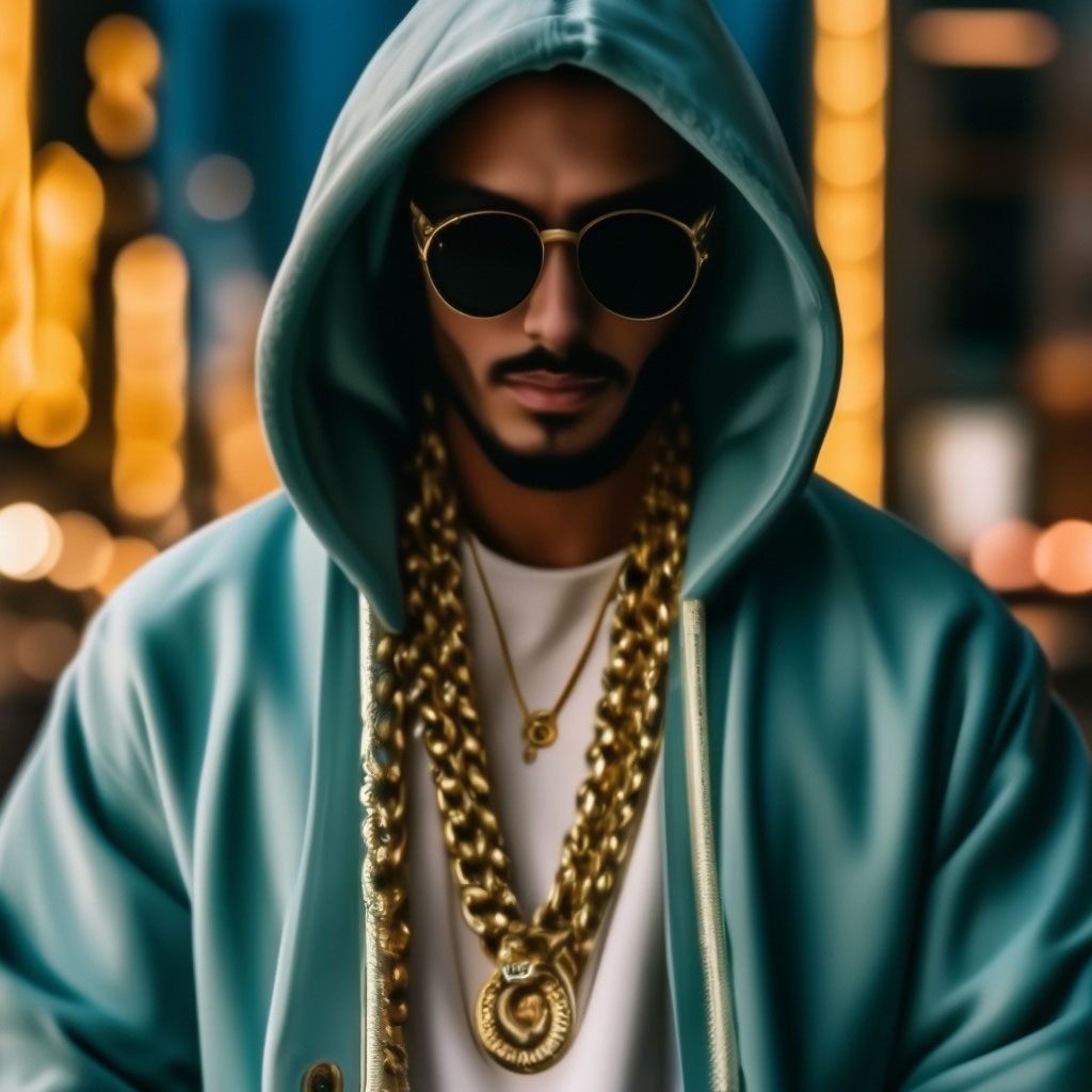 «Fantastic mega huge super hudi man…» — создано в Шедевруме