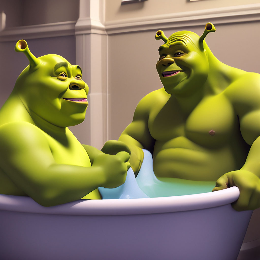 Shrek An Tiarna Ceoil Farquaad Bathtub Lord Farquad In The Bath Tub