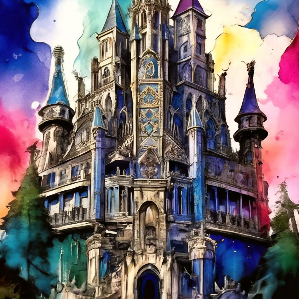 "Highgarden, Tyrell family castle, Game of Thrones, three-dimensional ...