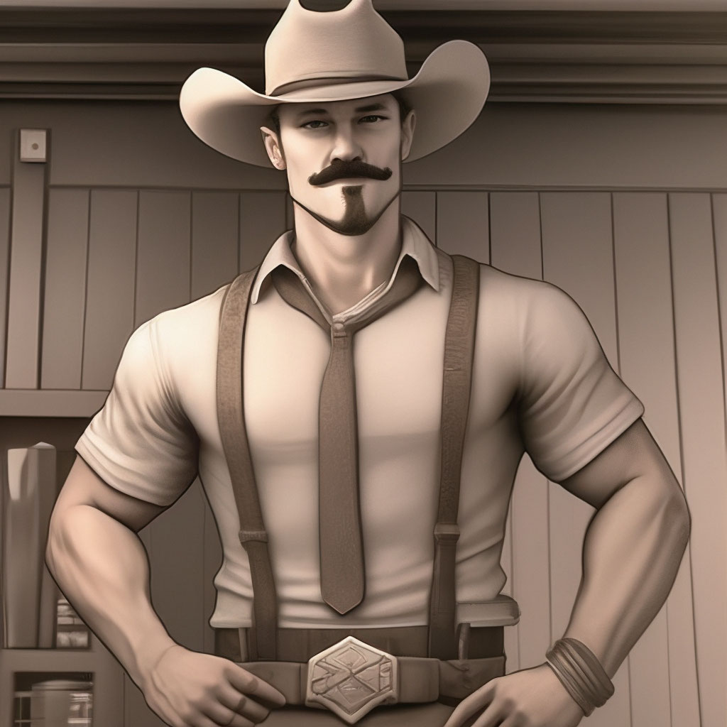 «Team fortress 2, Saxton Hale, усы, …» — создано в Шедевруме