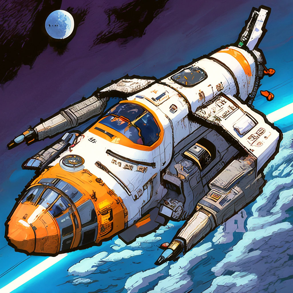 Space Shuttle Comic Top 5 Spaceships From Comics